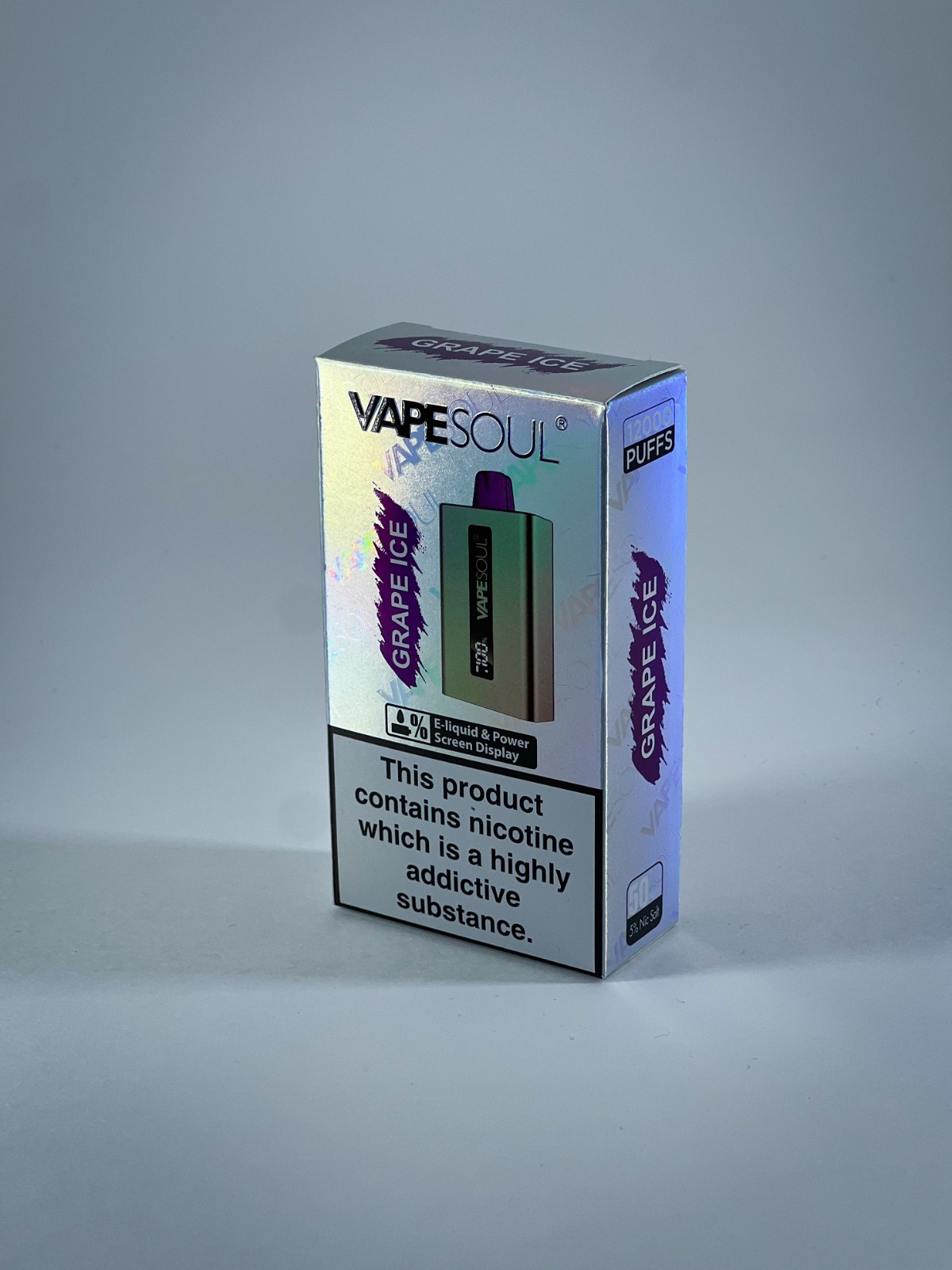 VapeSoul V-120 LCD - 12000 Puffs | TotalPod - Total POD | Maringá - PR
