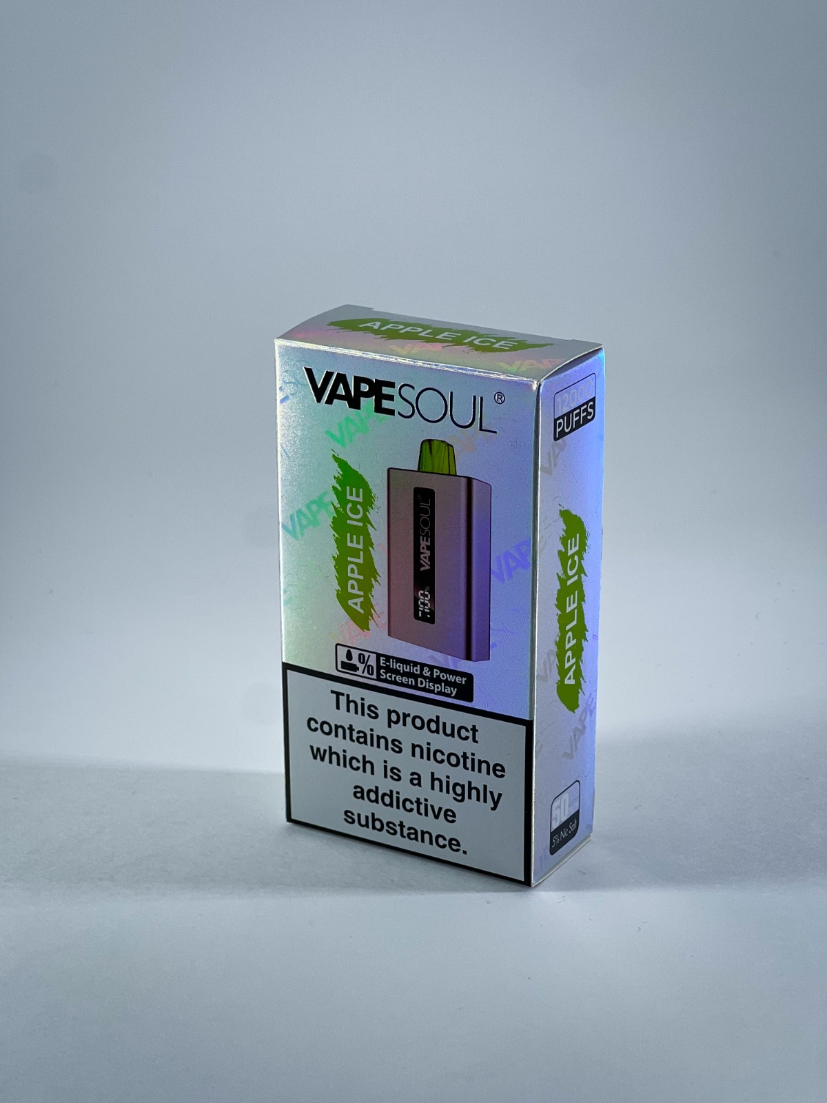 VapeSoul V-120 LCD - 12000 Puffs | TotalPod - Total POD | Maringá - PR