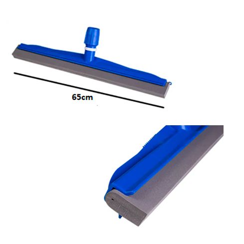 Rodo Profissional 65cm Dry Borracha Dupla Bralimpia Com cabo - Aradesc