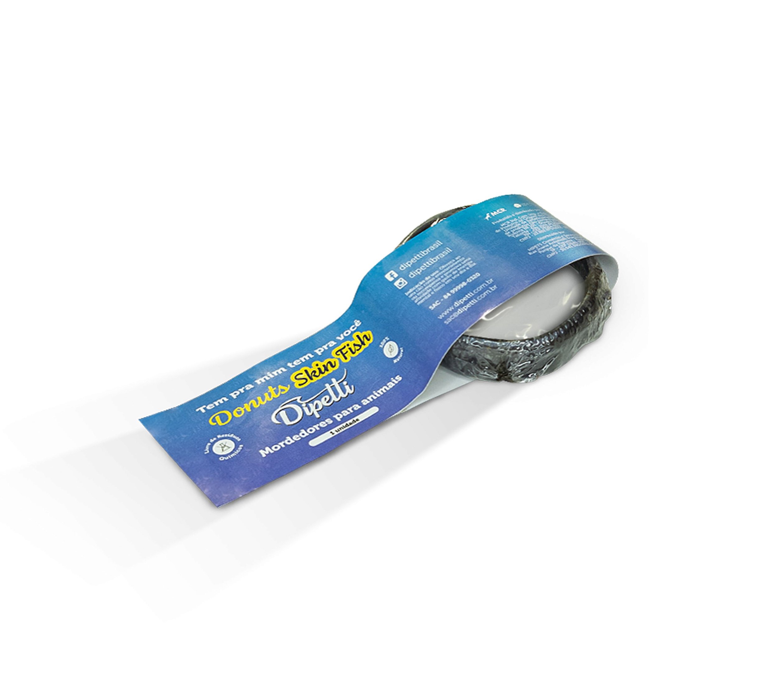 DIPETTI DONUTS DE SKIN FISH - A casa do seu PET