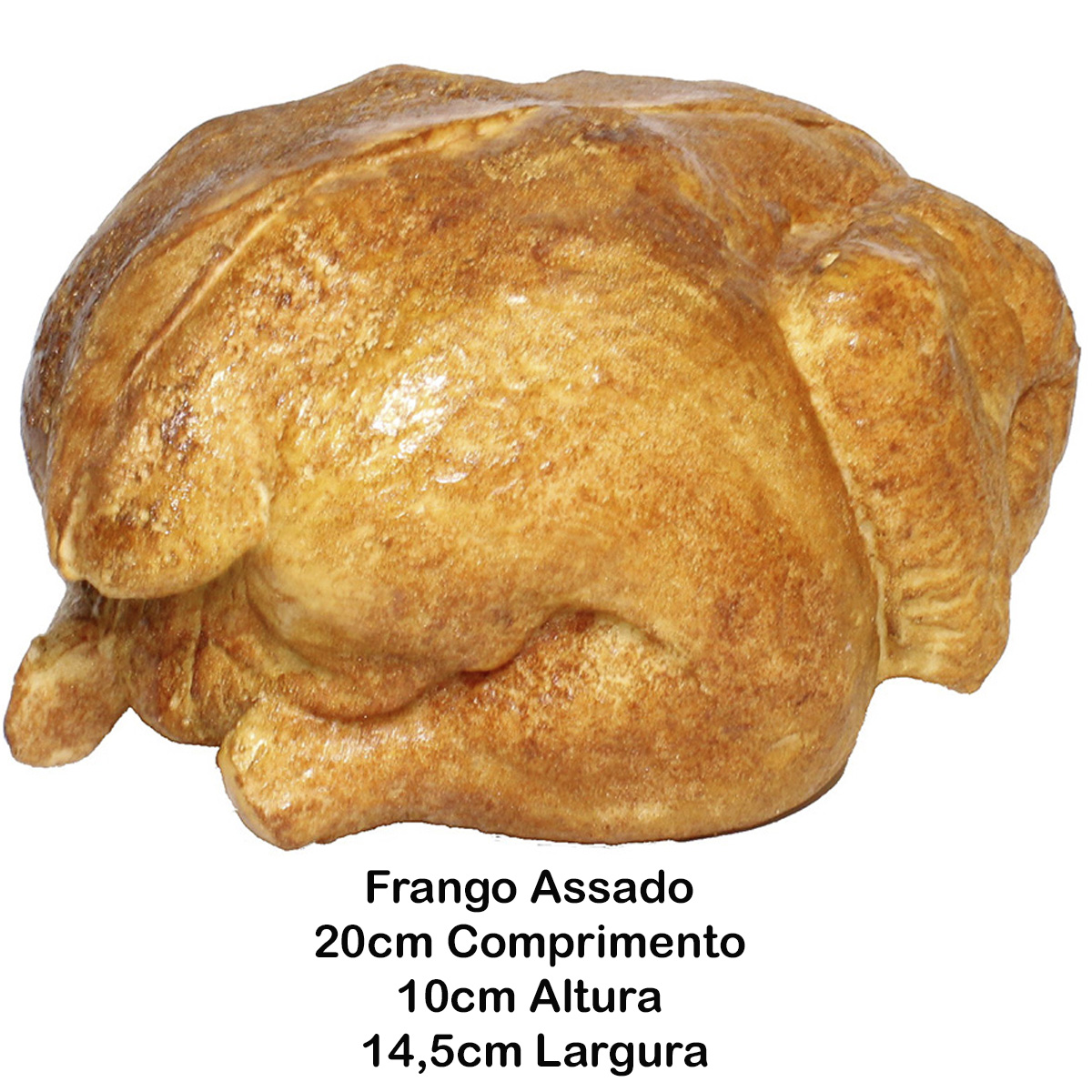 Frango Assado Artificial Para Decoração - Loja Preciosa Graça