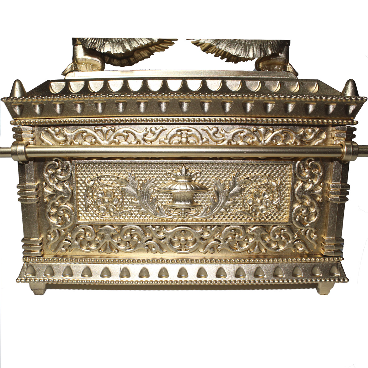 Arca Da Aliança Em Plástico Abs Dourada Gigante 30cm - Loja Preciosa Graça