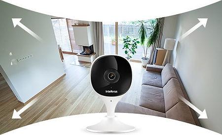 Câmera Interna Wi-Fi Full HD iMX Mibo Intelbras - NOVA TRIDA ELETRÔNICA