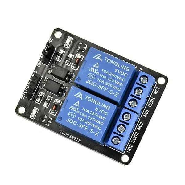 Módulo Relé 2 Canais - NOVA TRIDA ELETRÔNICA