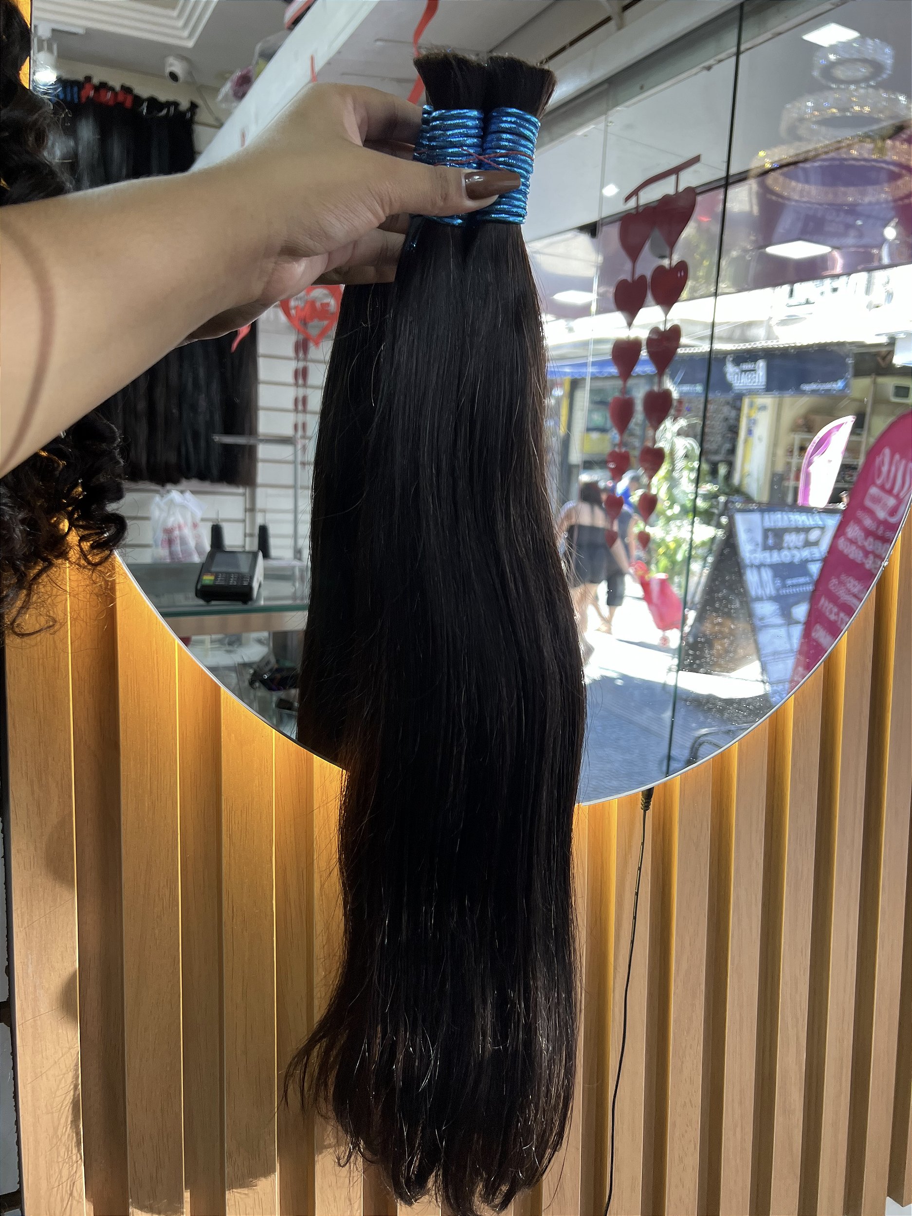 50g liso ondulado 35cm - Anne mega hair