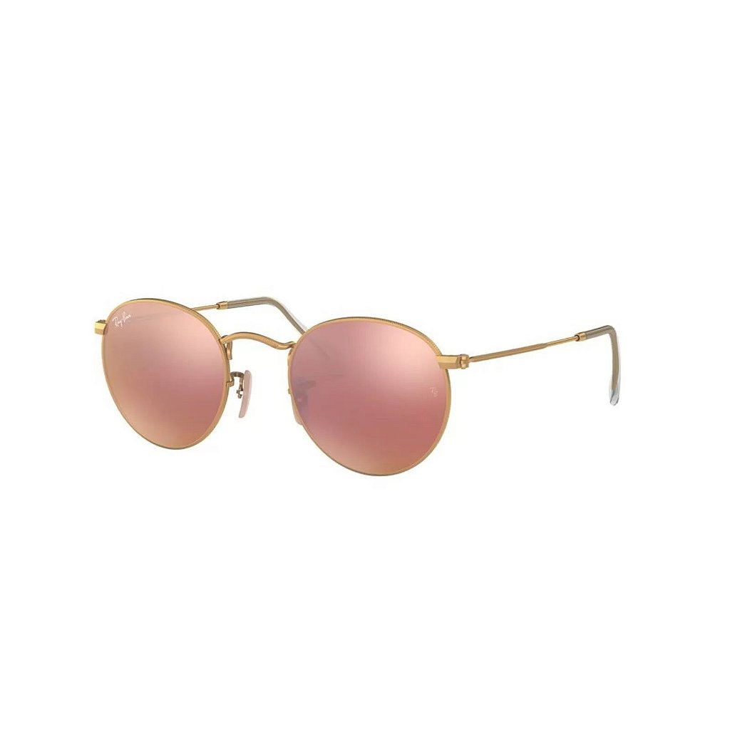 Óculos com lente redonda - Be Fashion Gold