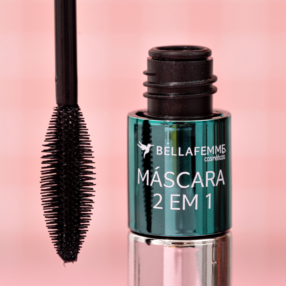 Máscara de cílios 2 em 1 - Bella Femme