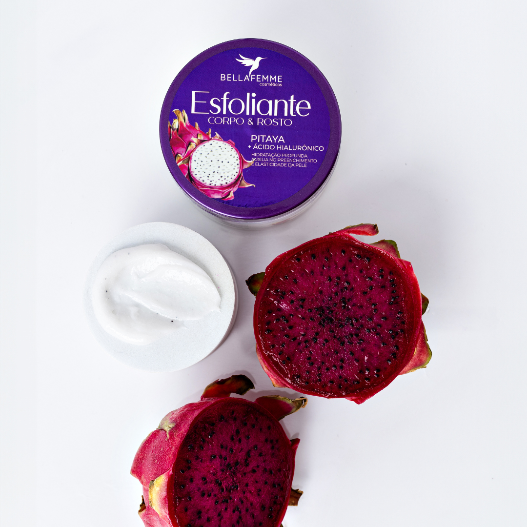 Esfoliante Facial e Corporal Pitaya 300g – Bella Femme - Bella Femme