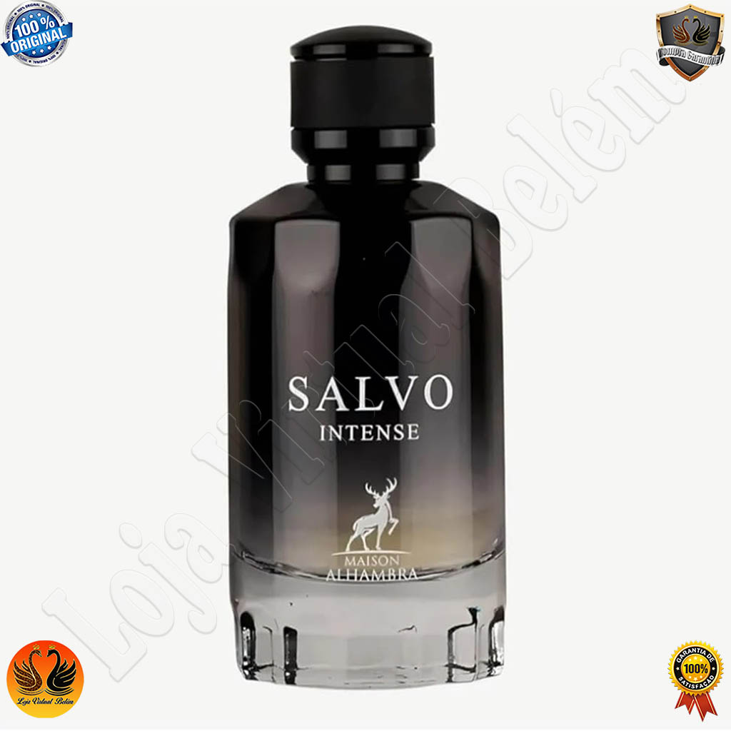 Perfume Maison Alhambra Salvo Intense Eau de Parfum Masculino 100ML ...