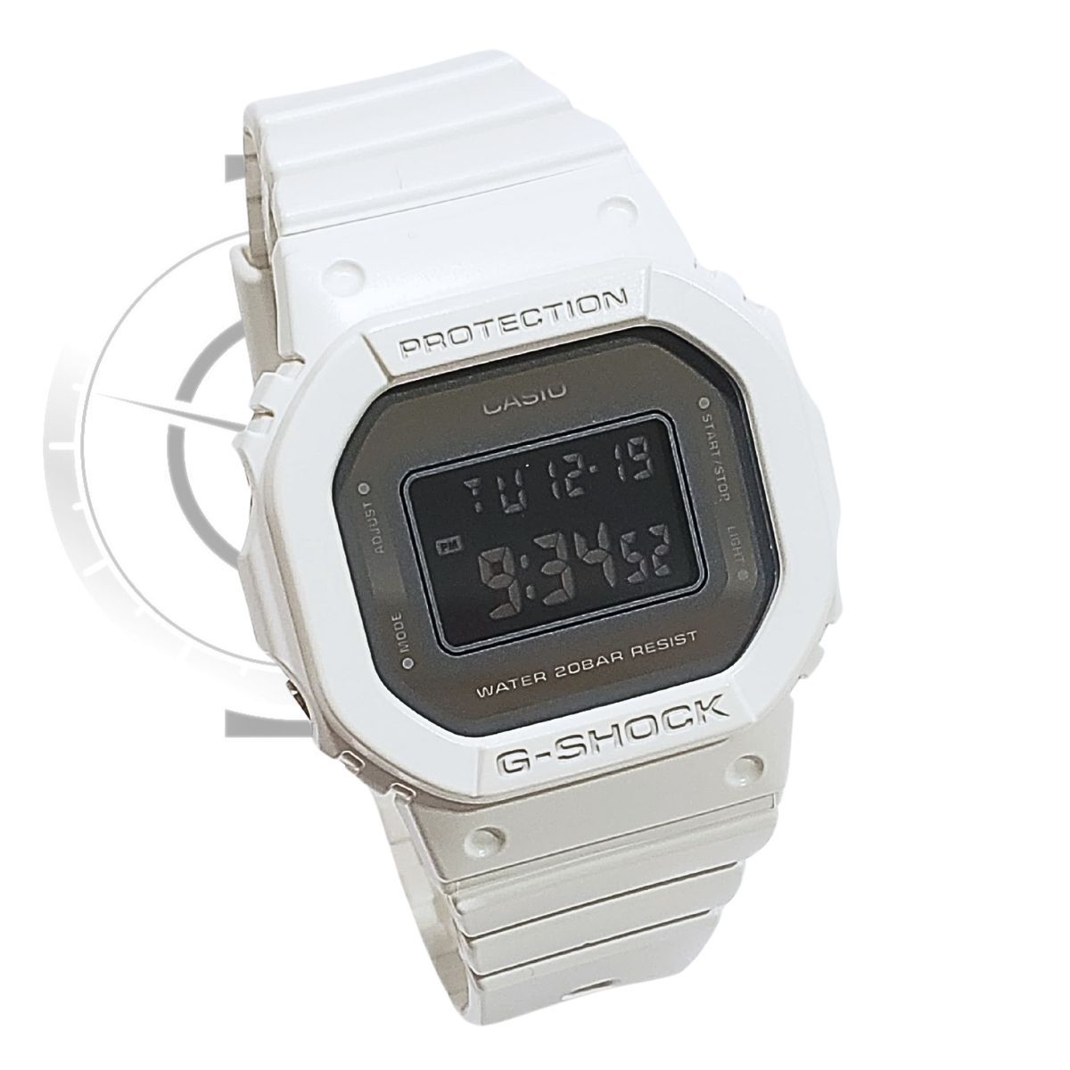 Relógio Casio Feminino Digital G Shock Branco GMD-S5600-7DR - Relógios ...