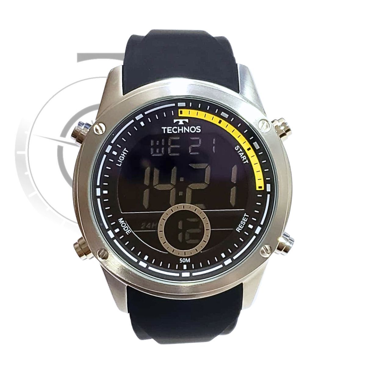 Relógio Technos Masculino Digital Prata BJ3463AC/2K - Relógios Campana ...