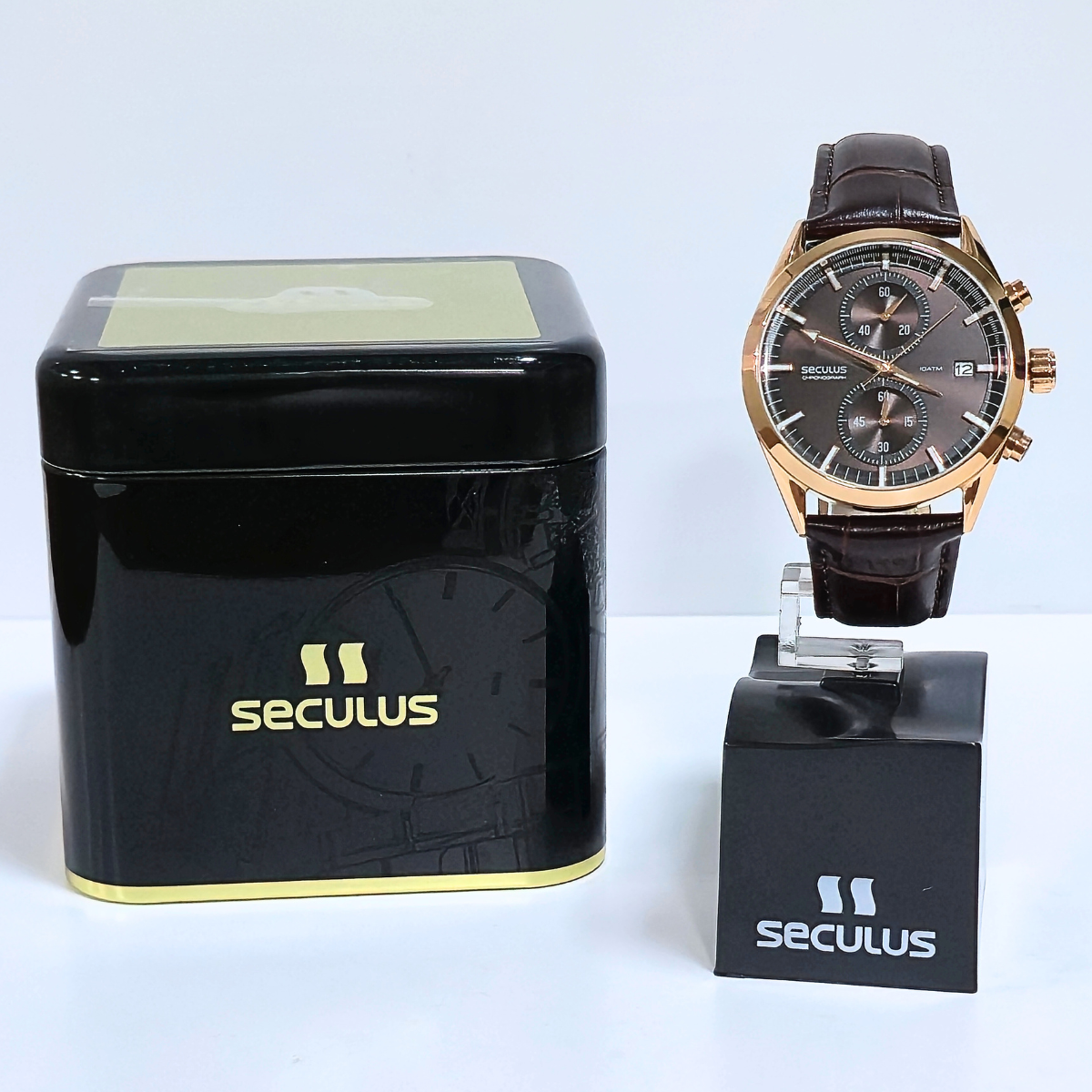 Relógio Seculus Masculino Cronógrafo Analógico 77307GPSVRC3 - Relógios ...