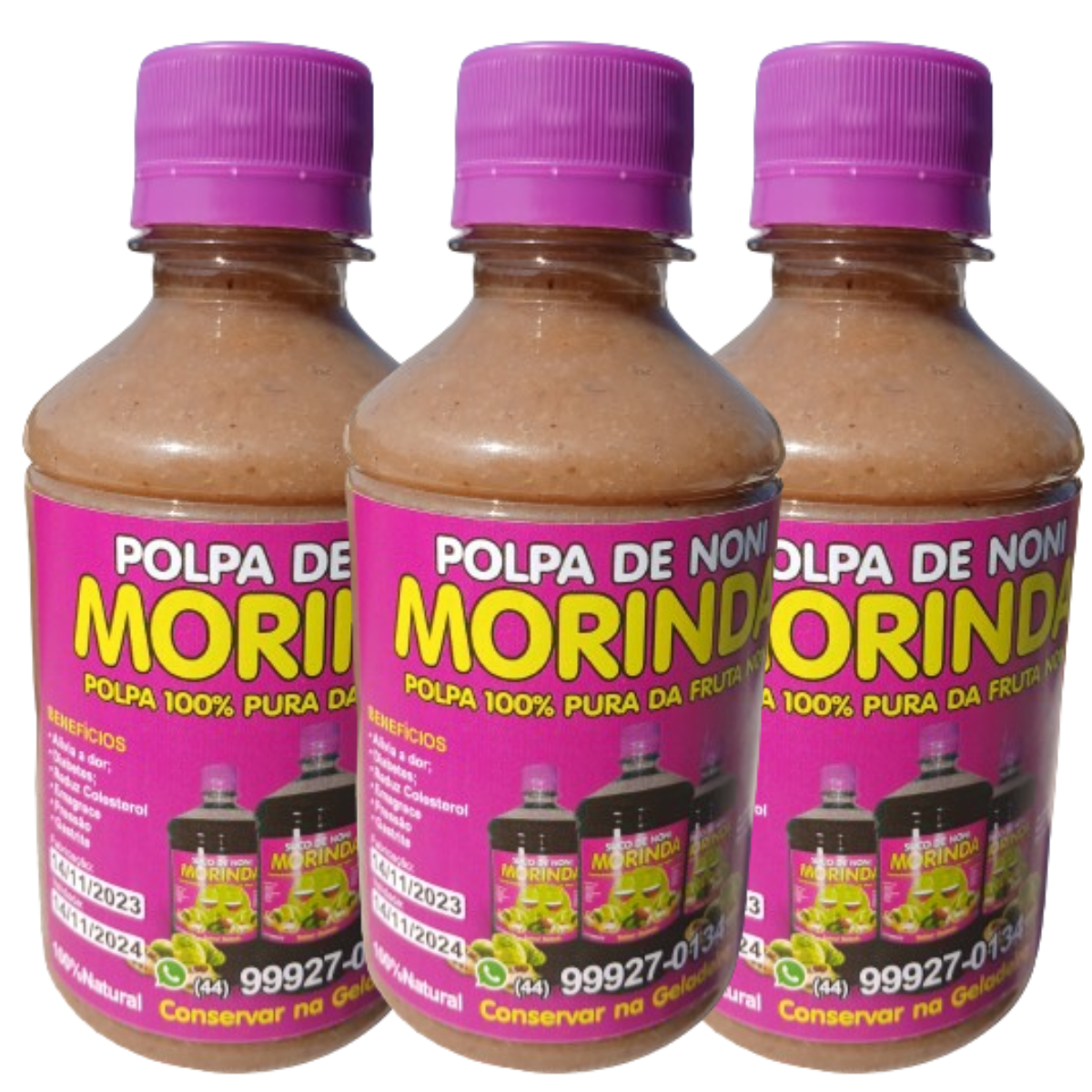 Noni Fruta Noni Orgânico Natural - Gaboli Naturals