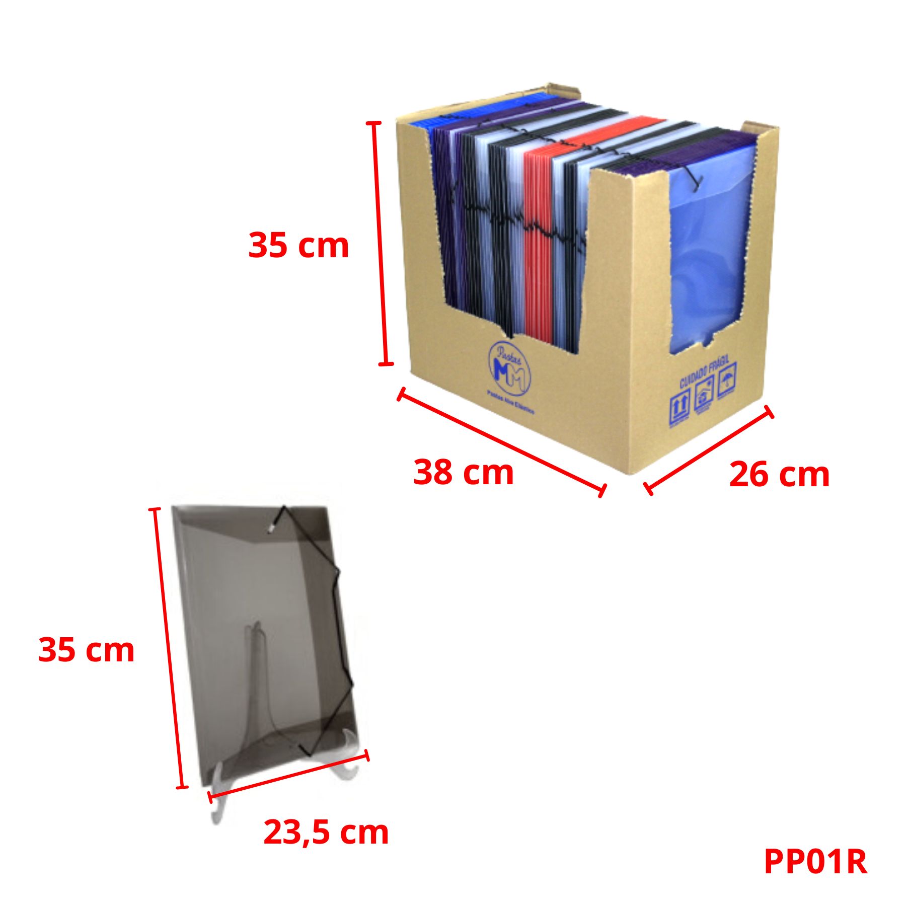 Pasta Escolar Kit 100un Escolar Papelaria Escritório Atacado Revenda ...