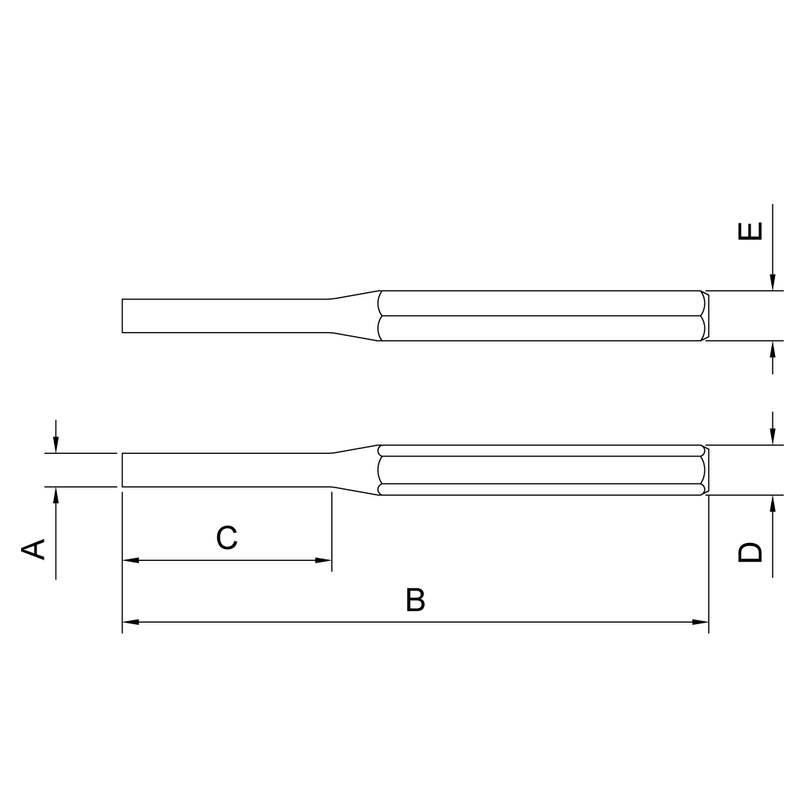 Saca-pino Paralelo 4 mm Tramontina PRO - Brenfeer - Ferramentas para ...