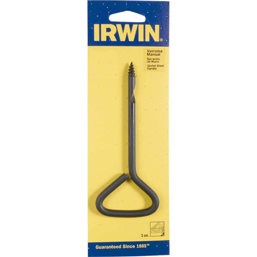 Verruma manual 6mm x 135mm IW590 IRWIN - 12 unidades - Brenfeer ...
