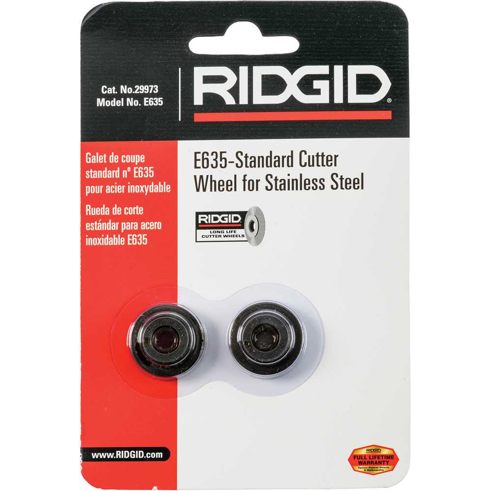 Roda cortadora para tubos de inox E-635 29973 RIDGID - Brenfeer ...