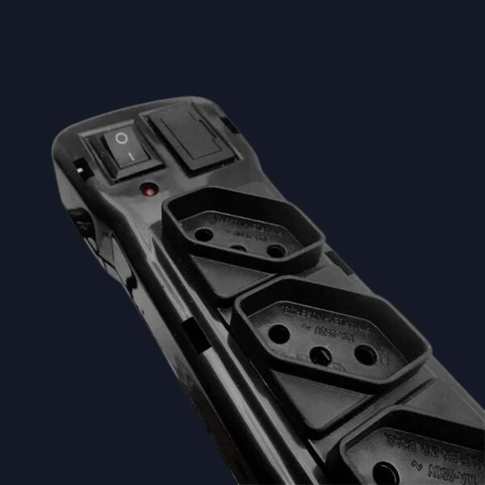 Filtro de Linha 5 tomadas Fiolux - JD INFORMÁTICA