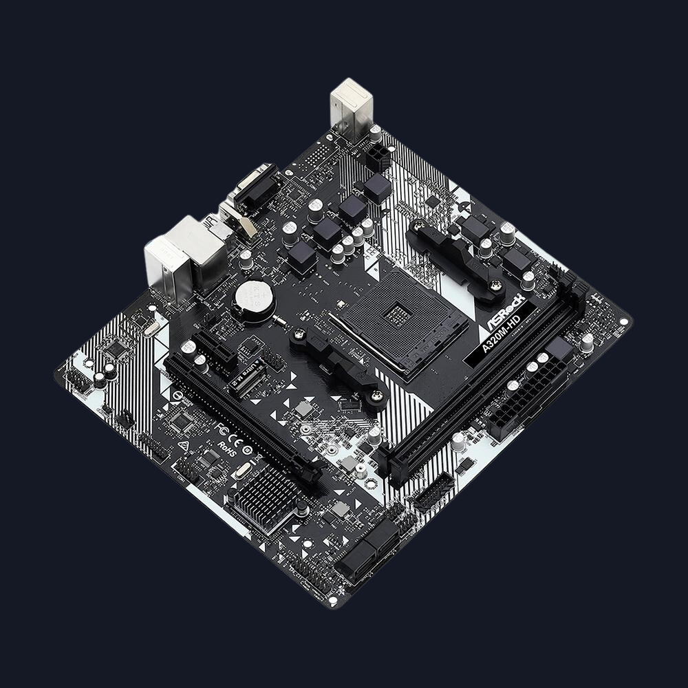 Placa Mãe A320M-HD ASROCK - JD INFORMÁTICA