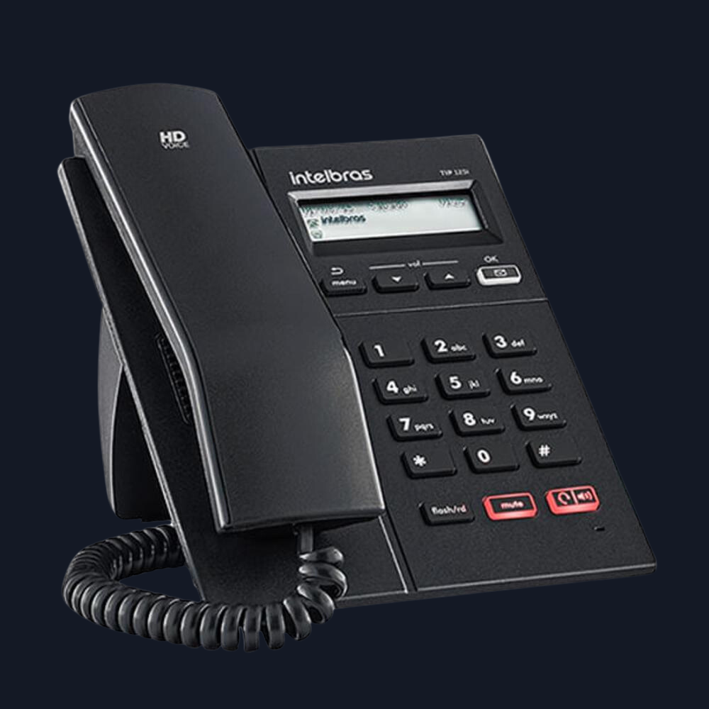 Telefone IP Intelbras Tip 125i Poe - JD INFORMÁTICA