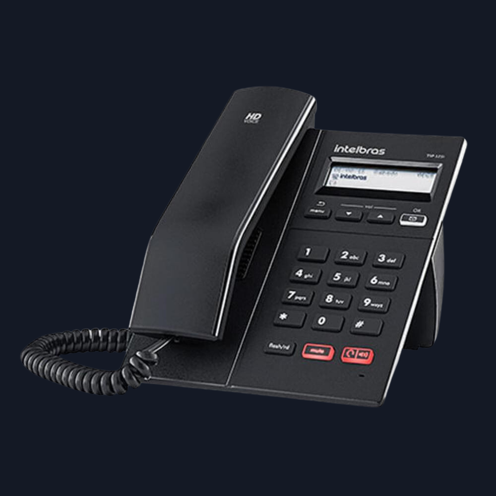 Telefone IP Intelbras Tip 125i Poe - JD INFORMÁTICA