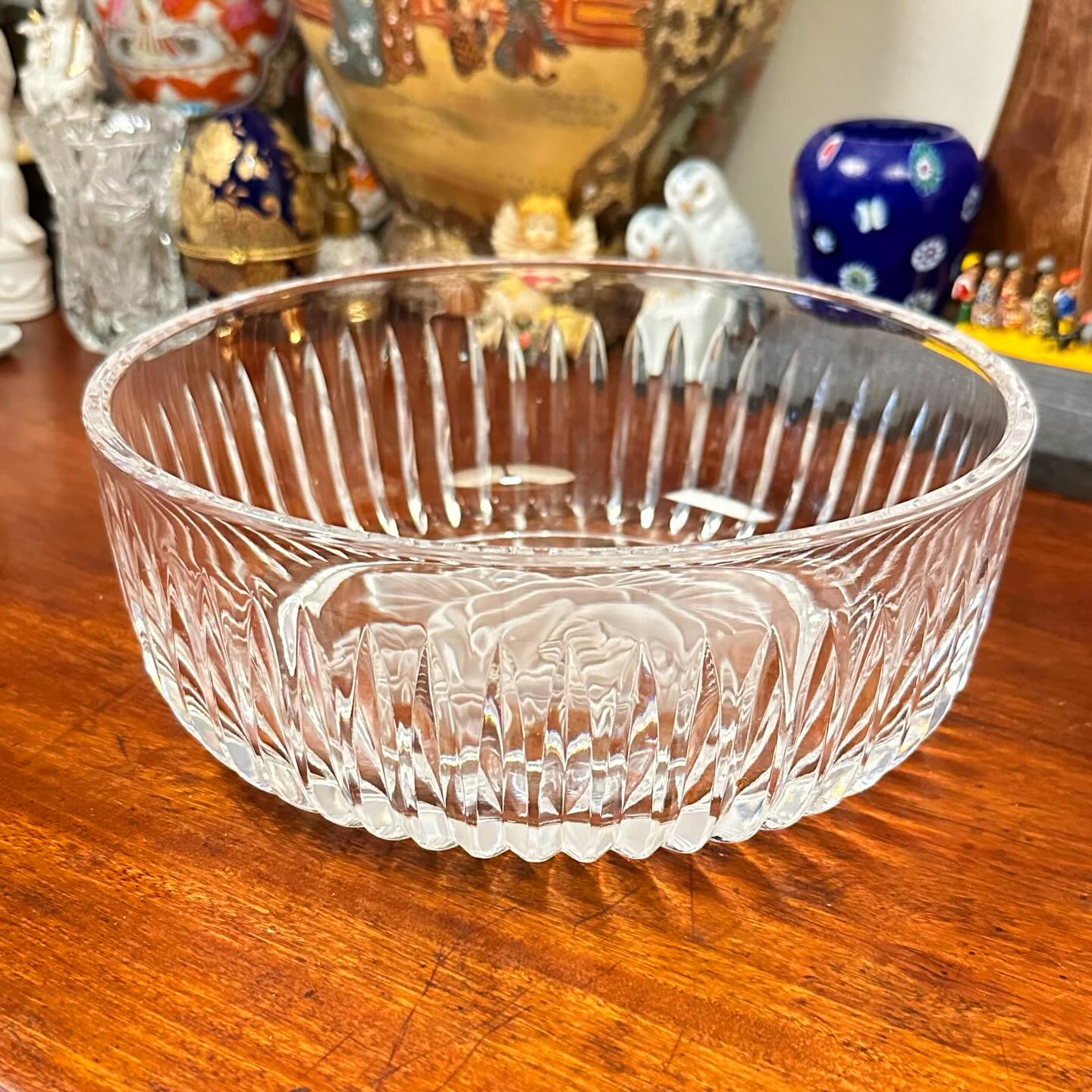 Antiga tigela em Cristal Alemão Goebel. - Dônama Antiquário