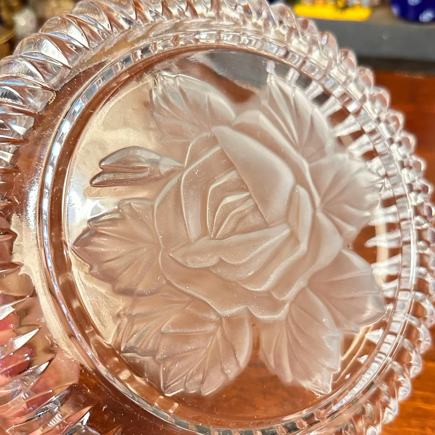 Antiga tigela em Cristal Alemão Goebel. - Dônama Antiquário