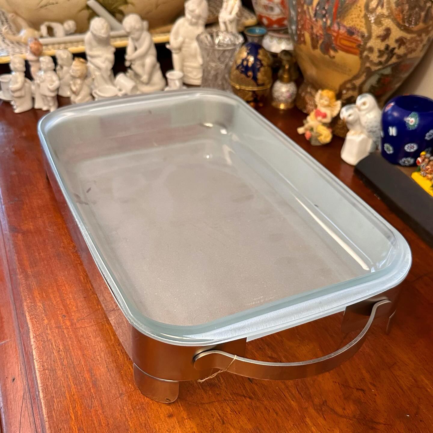 Rechaud em inox Empório Riva Stainless - Dônama Antiquário