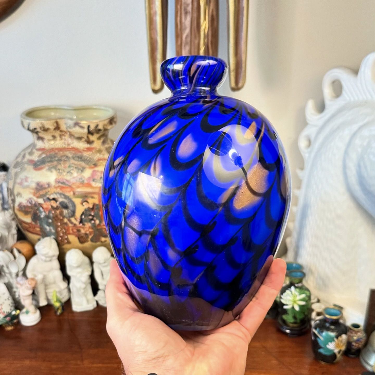Vaso Murano italiano - Dônama Antiquário