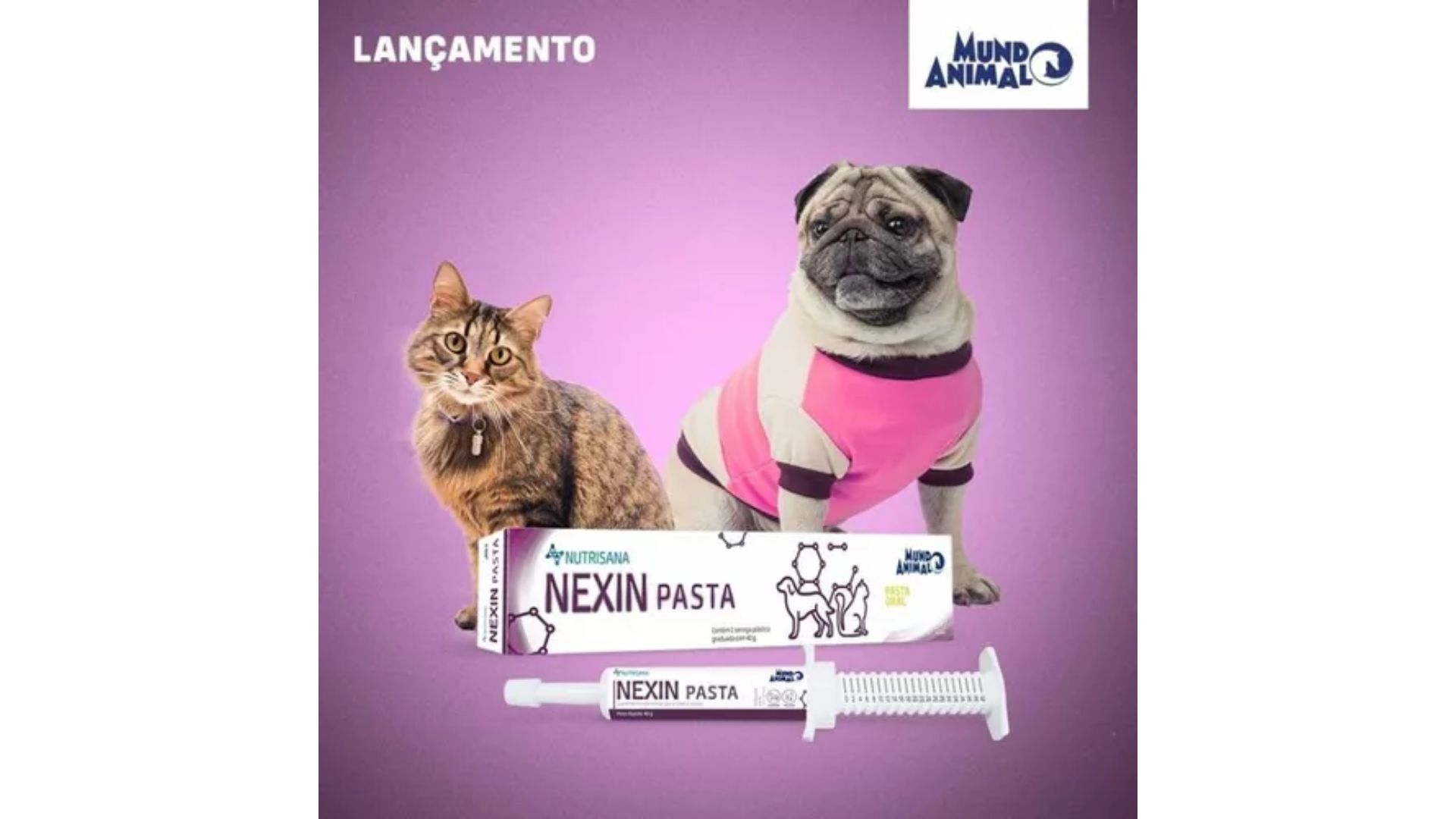 Nutrisana Nexin Pasta Seringa 40 g - WebCão - Pet Shop e Veterinária
