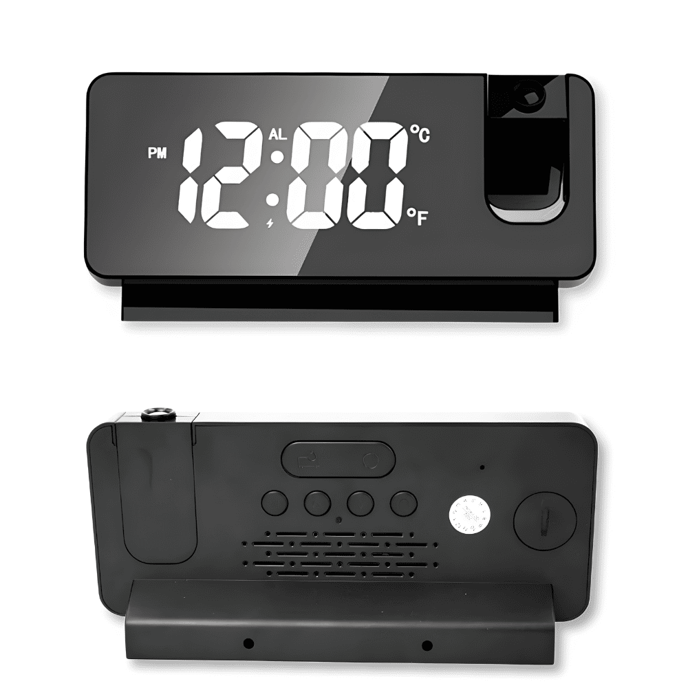 Relógio Despertador com Projetor - We commerce