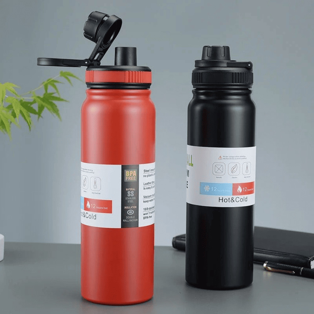 Garrafa Térmica 800ml em Inox - We commerce