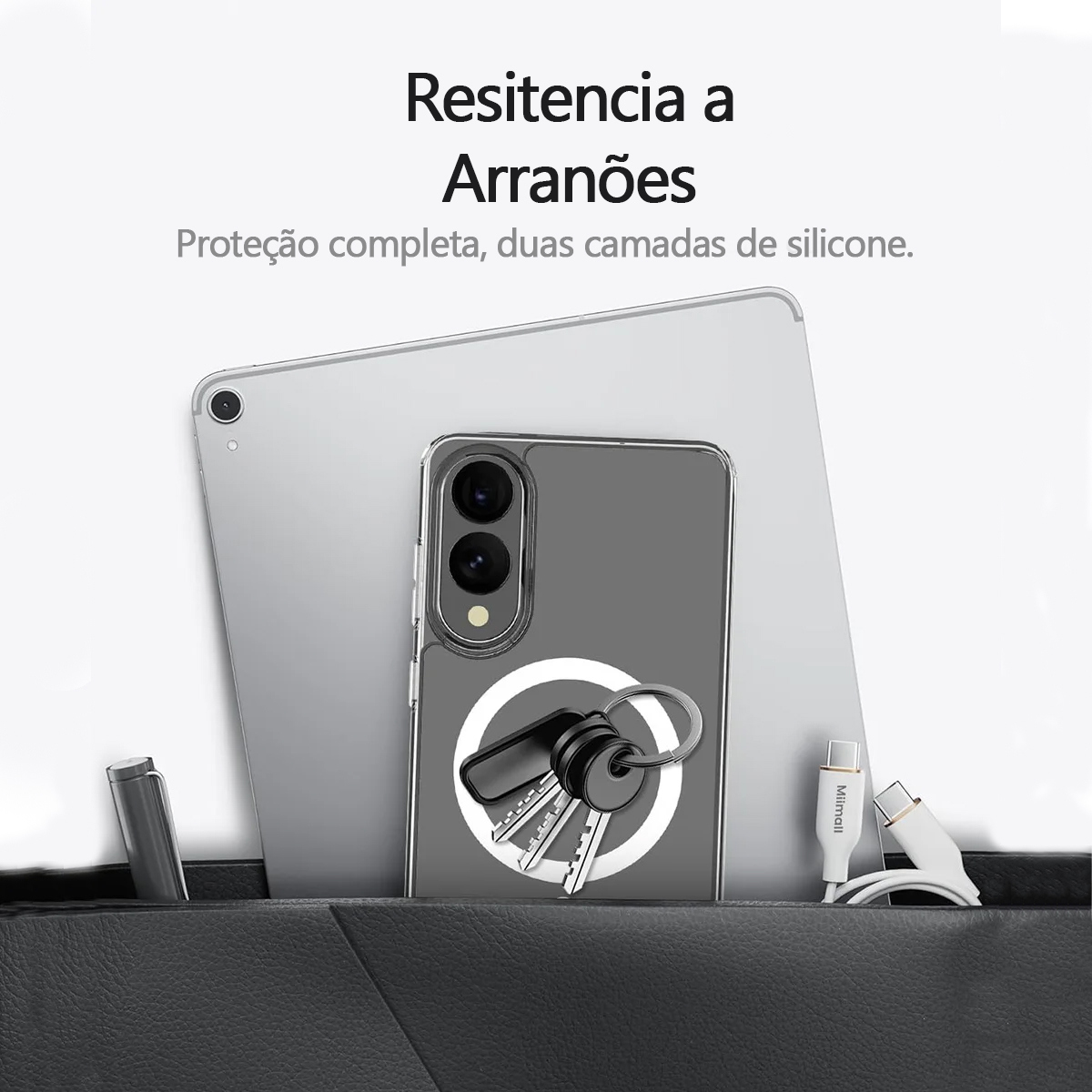 Capinha Transparente Magnético Para Galaxy S25 Plus - GCM Cases ...