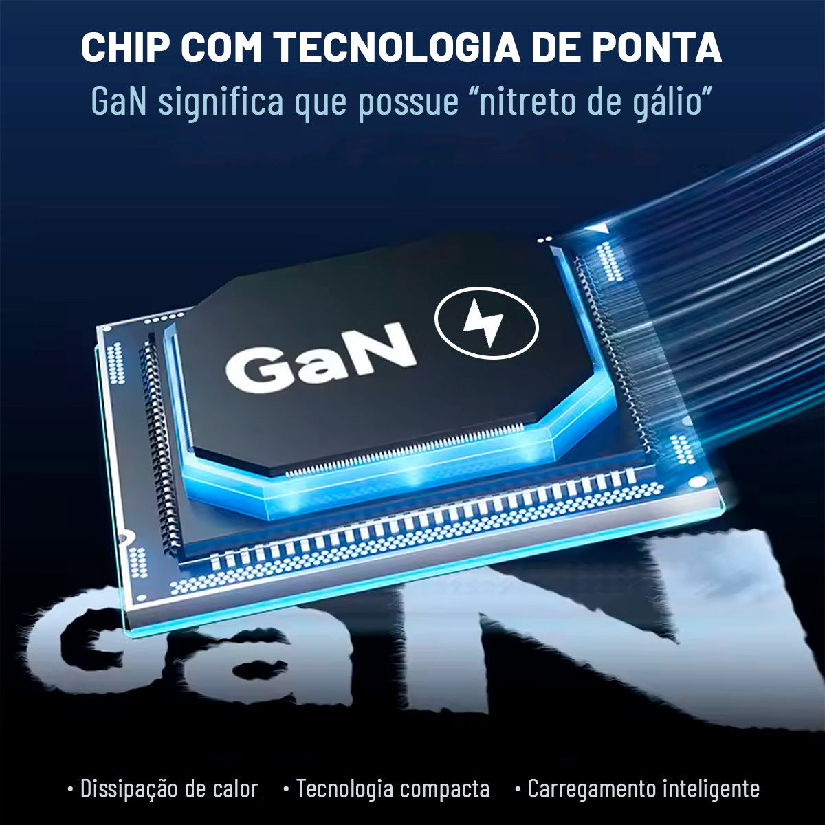 Carregador Premium GaN Turbo 100W Peining PEI-G341 | Com 4 Portas - GCM Cases | Capinhas para ...