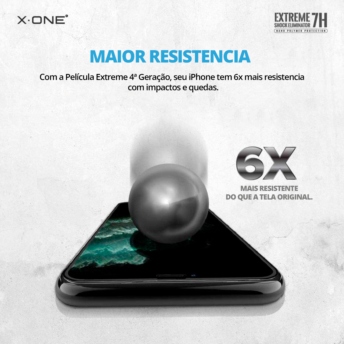 Película Traseira X-One Extreme Shock 7H iPhone 16 Plus - GCM Cases | Capinhas para Celular e ...
