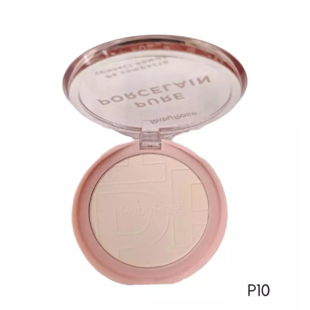 Pó Compacto Pure Porcelain - RUBY ROSE - Favorita - Loja de Maquiagem