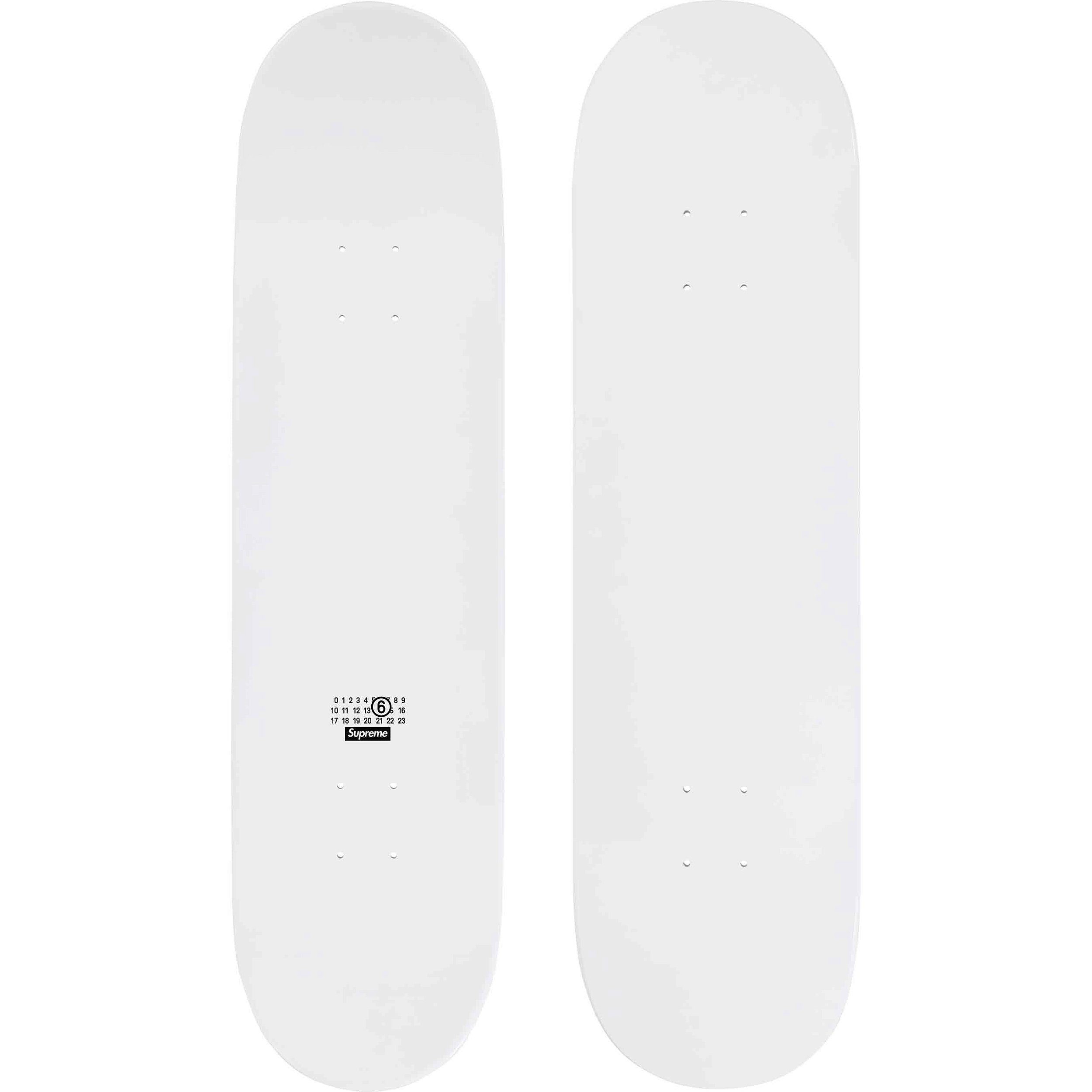 SUPREME X MAISON MARGIELA - Shape de Skate "Branco" -NOVO- - Pineapple ...