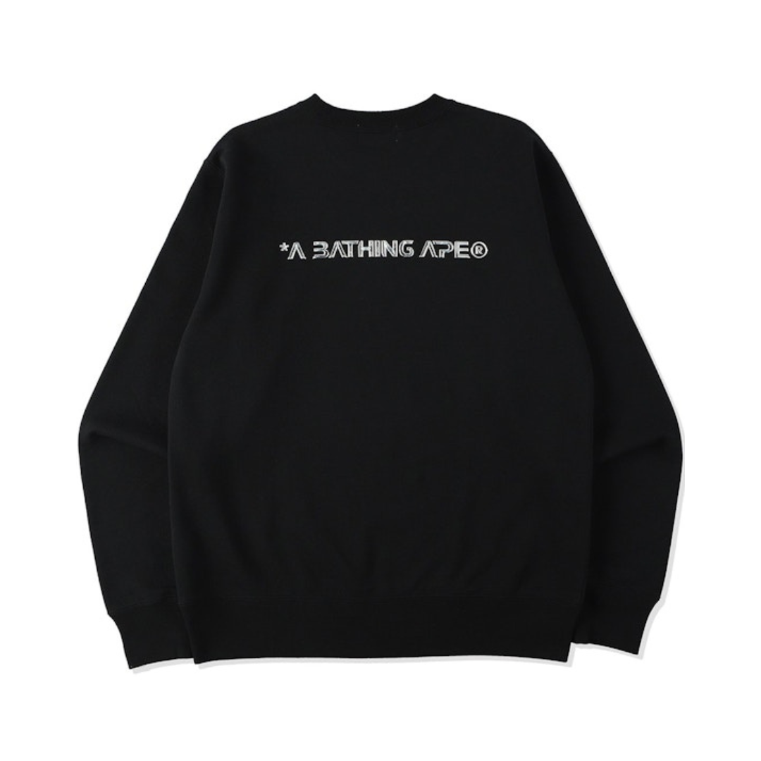 BAPE - Moletom Crewneck Ape Head Moon "Preto" -NOVO- - Pineapple Co ...