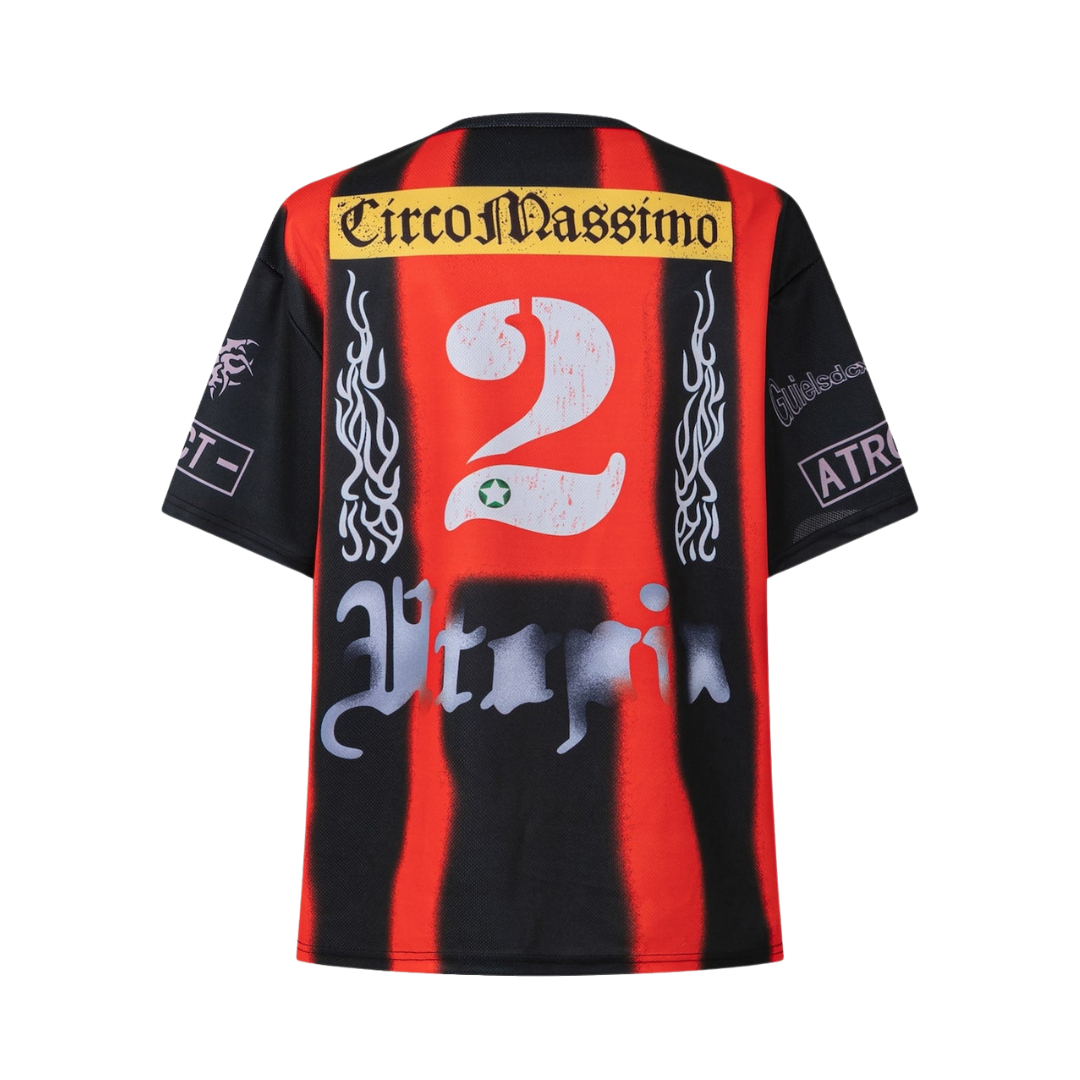 TRAVIS SCOTT - Camiseta Jersey Cactus Jack Italy Soccer "Preto" -NOVO ...