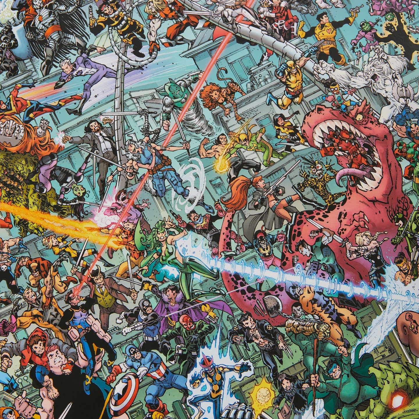 KITH x MARVEL - Poster Cinematic Universe "Multicolor" -NOVO ...