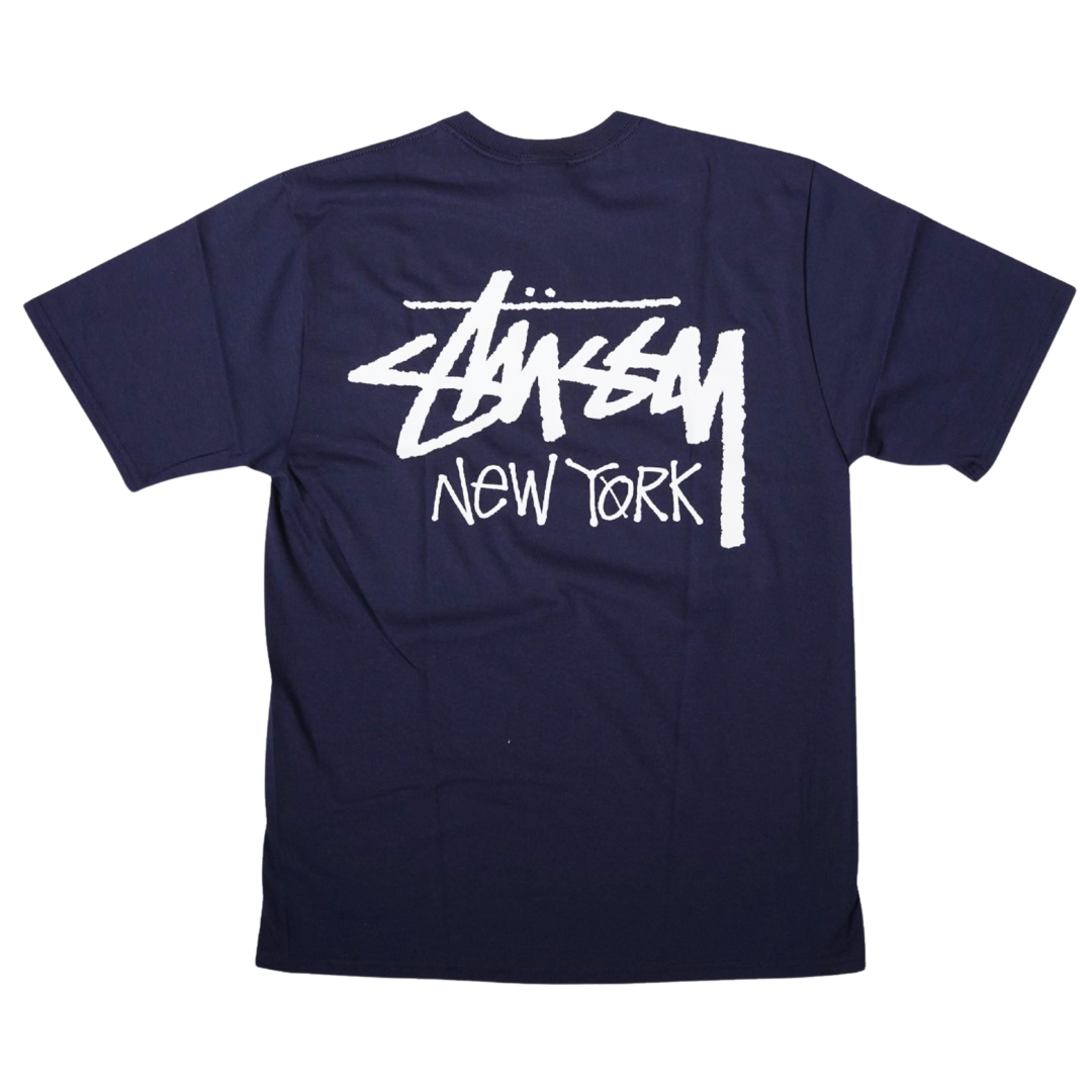 STUSSY - Camiseta Stock New York "Azul" -NOVO- - Pineapple Co. | 100% ...