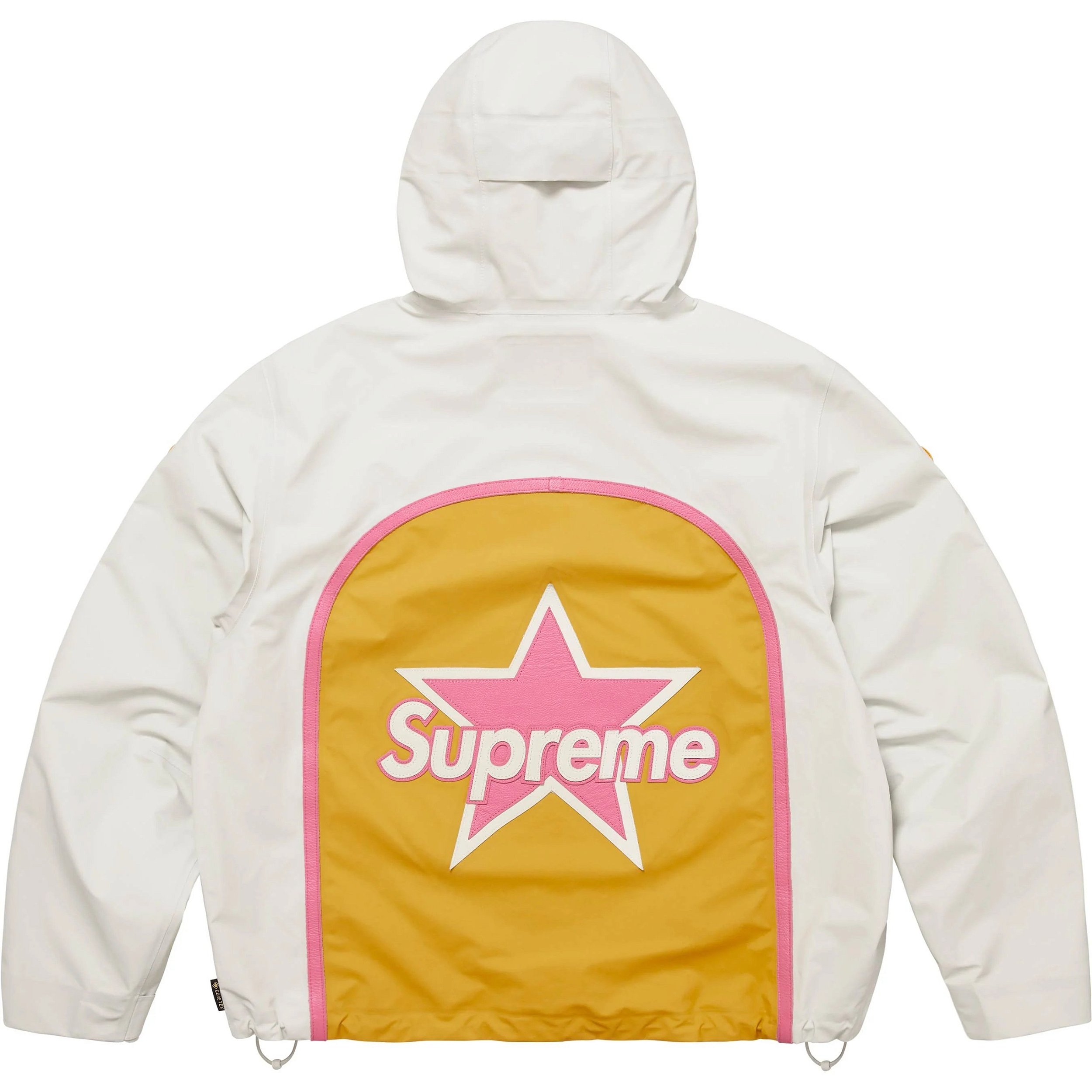 SUPREME x VANSON LEATHERS - Jaqueta Gore-tex Shell "Branco" -NOVO ...