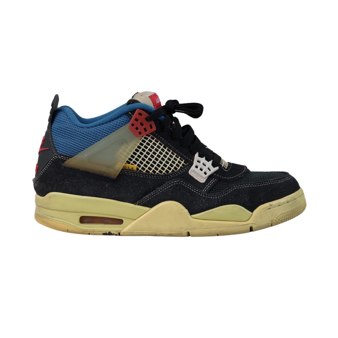 NIKE x UNION - Air Jordan 4 Retro "Off Noir" (40,5 BR / 9 US)-USADO ...