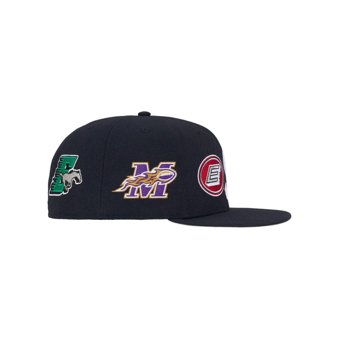 SUPREME x NEW ERA - Boné Mascot S Logo "Azul Marinho" -NOVO ...