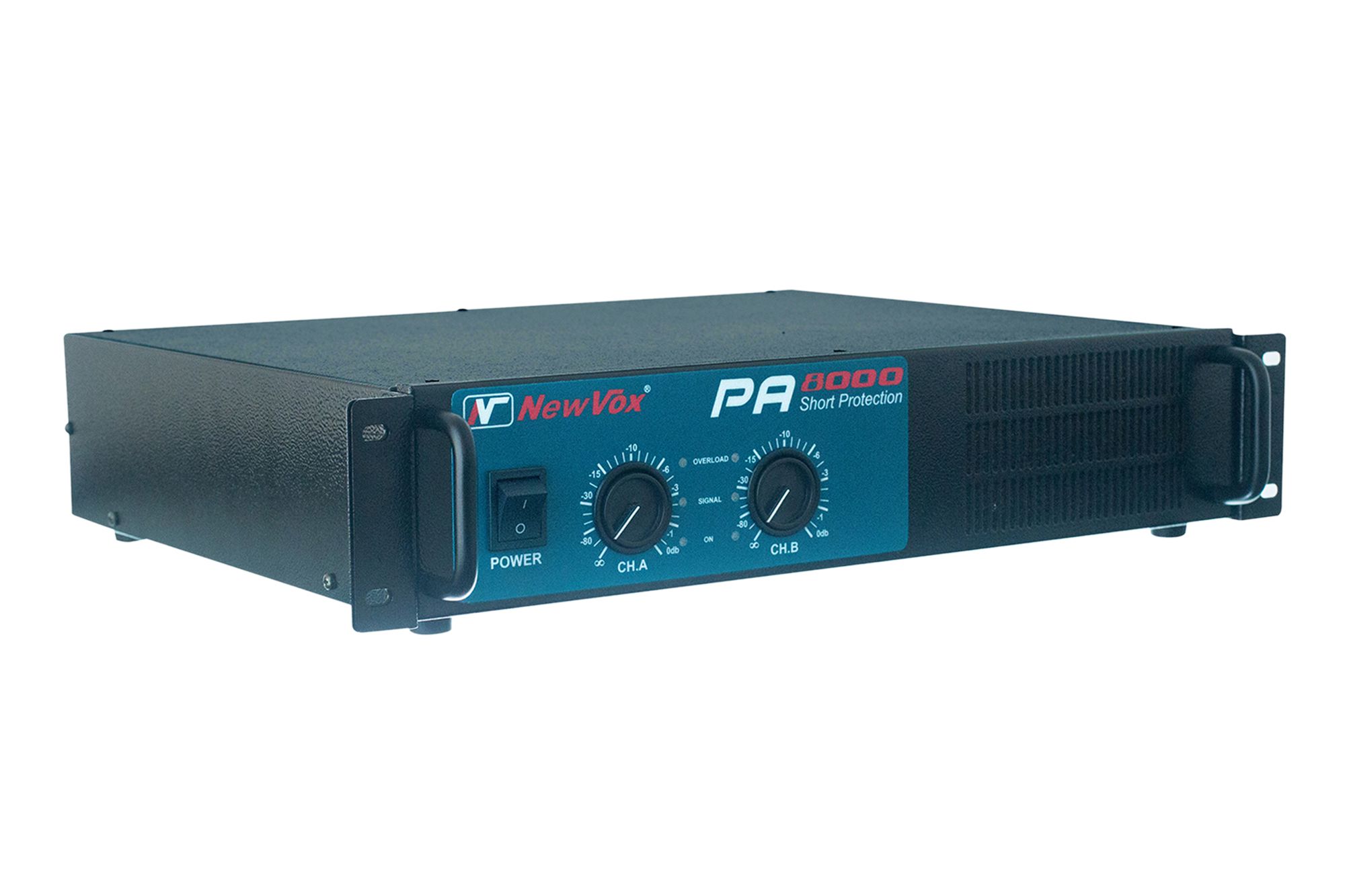 Amplificador de Potência Newvox Pa 8000 - Music Net Instrumentos Musicais