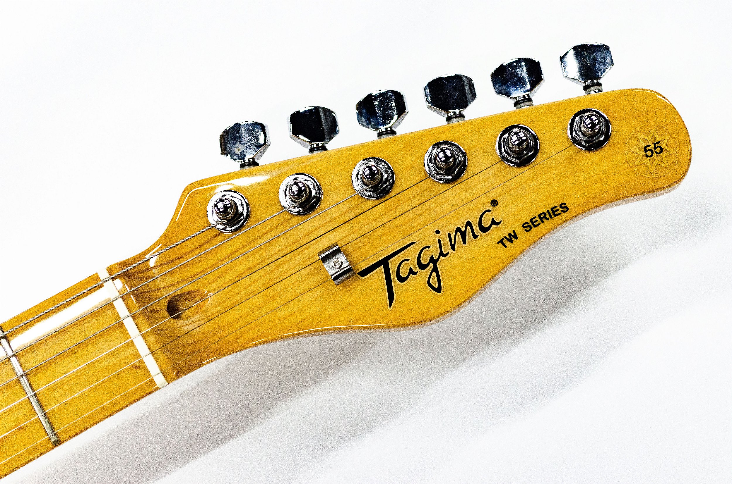 Guitarra Telecaster Tagima Woodstock TW-55 BS Butterscotch - Music Net Instrumentos Musicais
