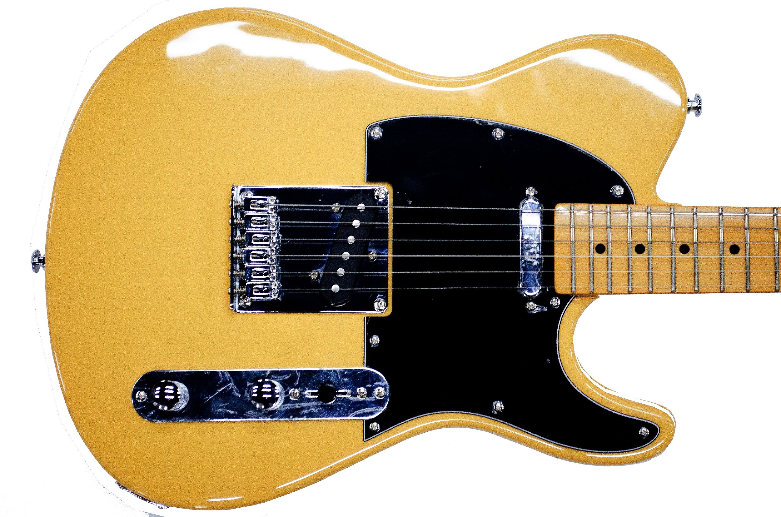 Guitarra Telecaster Tagima Woodstock TW-55 BS Butterscotch - Music Net Instrumentos Musicais
