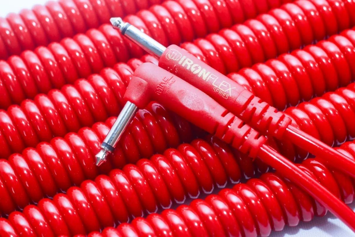 Cabo Inst Mac Cabos 9.15m Espiral Vermelho - Music Net Instrumentos ...