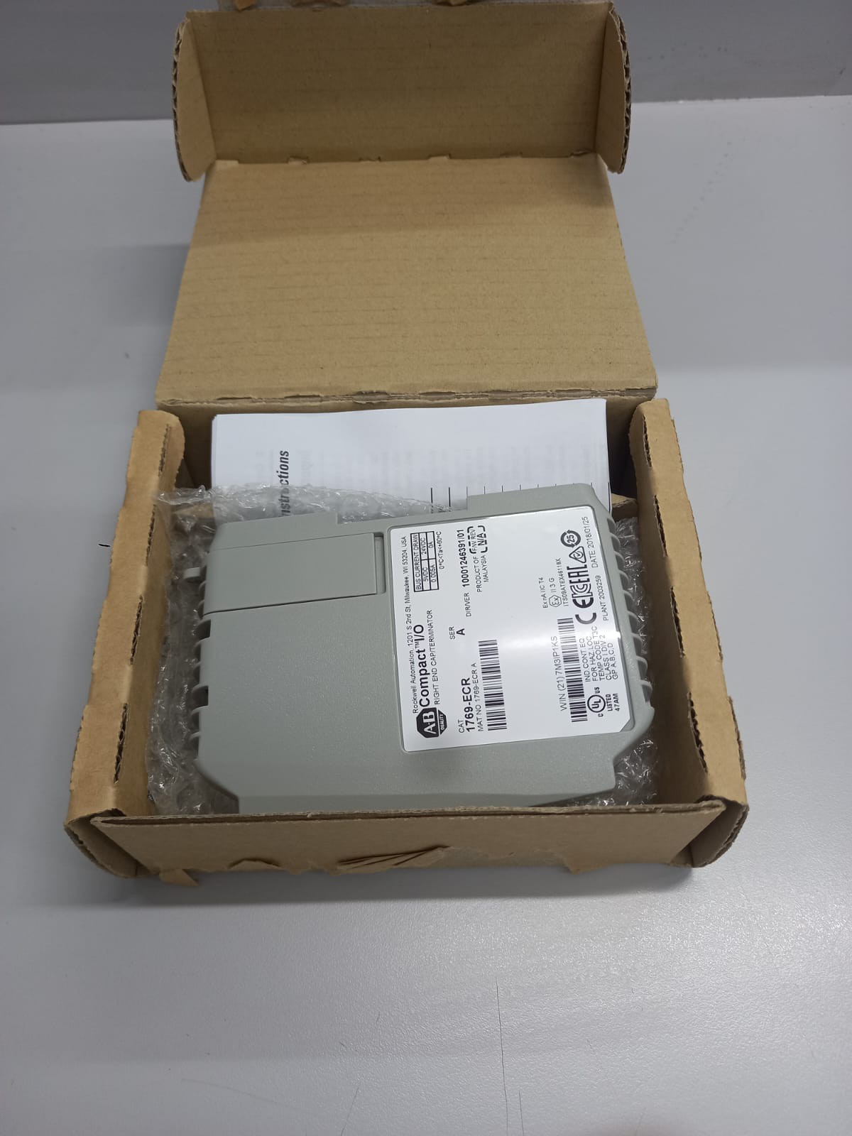 Modulo Terminal 1769-ecr Allen Bradley Rockwell - Legacy Automação