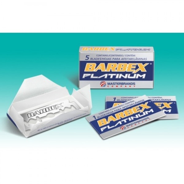 Lâmina Barbex Platinum- 1 Cartela Com 60 Unidades Disponibilidade: Ime ...